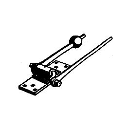 Simpson's - Ground Throw Manual Switch Stand w/Steel Base - Fabricated ...