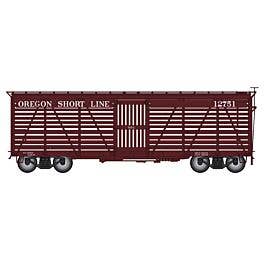 Intermount - Harriman 40' Stock Car - Ready to Run - Oregon Short Line ...