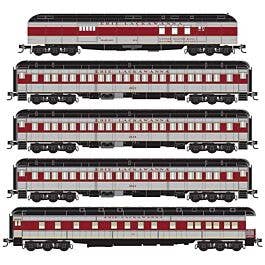 MicroTrain - Heavyweight Baggage-RPO, 3 Coach, Observation Set - Ready ...