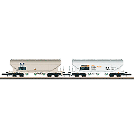 Marklin - High-Capacity Covered Hopper 2-Pack - Millet; 1 Each SNCF ...