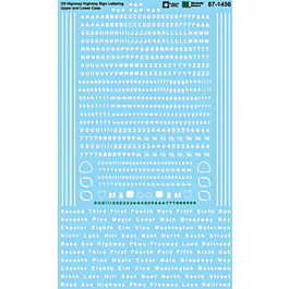 Microscale - Highway Sign Decal Set - US Highway, Highway Sign ...