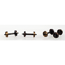 NWSL - HOn30 Pointed .615 Axle Nickel-Silver Wheelset - 20"/64 Joe ...