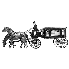 Jordan - Horse-Drawn Hearse - Kit (Plastic) - 360-106