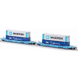 Lionel - Husky Stack - Maersk, pkg(2) - 434-627702