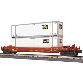 MTH - Husky Stack Intermodal Well Car - 3-Rail - Ready to Run ...