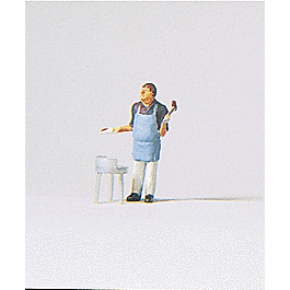 Preiser - Individual Figure - Working People - Hobby Cook - 590-28055