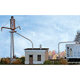 Deluxe - Instant Scenes(TM) Sanding Tower Kit - (Hopper Car Not ...
