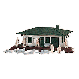 K-Line - K-Lineville(R) Building Kits - Suburban Station - 401-4031