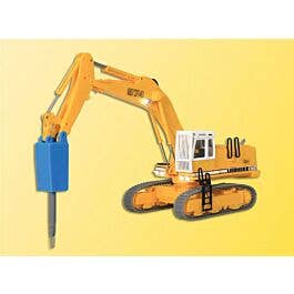 Viessmann - Liebherr 974 Excavator w/Pneumatic Chisel & LED Lights - 14 ...