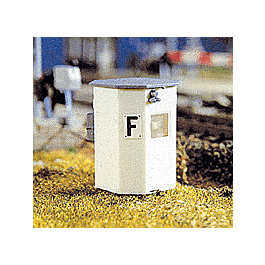 Brawa - Lineside Phone Box - 1 x 3/4" 2.5 x 1.8cm - 186-2654