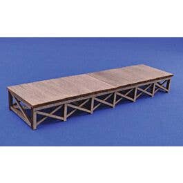 Blair Line - Loading Dock - Laser-Cut Wood Kit - 3 x 3/4" 7.6 x 5.9cm ...