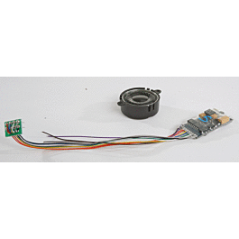 ESU - LokSound Select AUX6 Sound & DCC Control Decoder w/8-Pin Plug - 4 ...