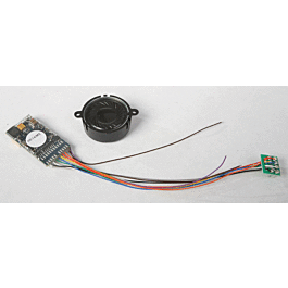 ESU - LokSound Select AUX6 Sound & DCC Control Decoder w/8-Pin Plug ...