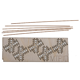 N Scl Arch - M-Trak 30" Gauge (Nn30) Mine Track System - Kit (Laser-Cut ...