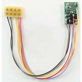 TCS - M1P-3.5" 1 Amp, 2 Function DCC Decoder - Control Only - With 3.5 ...