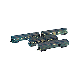 Lionel - Madison Series Heavyweight Car 4-Pack (Baggage, 2 Coaches ...