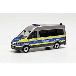 Herpa - MAN TGE Passenger Van - Assembled - Police (silver, blue ...