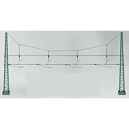 Marklin - Marklin HO Catenary - Cross Span Assembly for 4 Tracks - 441 ...
