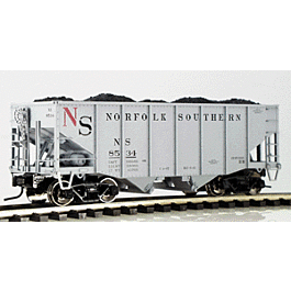 Atlas O - Master 55-Ton Fishbelly 2-Bay Open Hopper w/Flat Ends - 2 ...