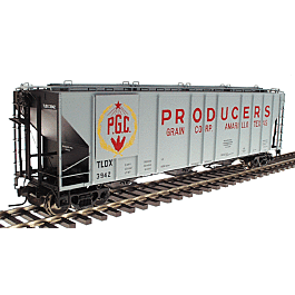 Atlas O - Master PS-4427 Low-Side Covered Hopper - 2-Rail - Ready to ...