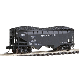 Atlas - MasterLine(TM) 2-Bay Offset Side Hopper, Peaked Ends, Assembled ...