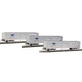 Con-Cor - Material Handling Car (MHC) Express Boxcar 3-Pack - Amtrak ...