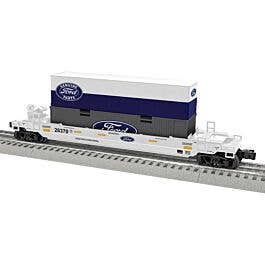 Lionel - Maxi-Stack Well Car with 2 Containers - 3-Rail - Ready to Run ...