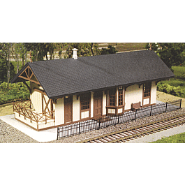 Atlas - Maywood Train Station - Kit - 9-1/4 x 4-1/4 x 3" 23.1 x 10.6 x ...