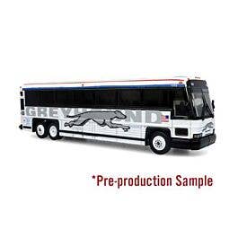 Iconic Replicas - MCI D4000 Coach - Assembled - Greyhound (Shadow Trim ...