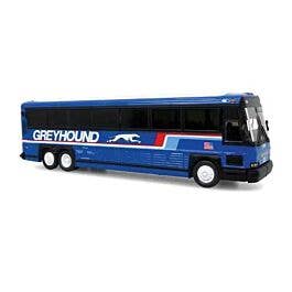 Iconic Replicas - MCI D4000 Coach - Assembled - Greyhound (blue, white ...