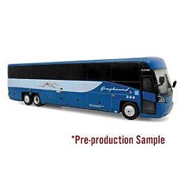 Iconic Replicas - MCI D4520 Coach Bus - Assembled - Greyhound (blue ...