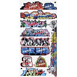 Blair Line - Mega Set Modern Tagger Graffiti Decals - #14 pkg(10) - 184 ...