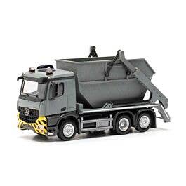 Herpa - Mercedes-Benz Arocs Ak16 Skip Loader Truck - Assembled ...