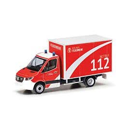 Herpa - Mercedes-Benz Sprinter Box-Body Delivery Truck - Assembled ...
