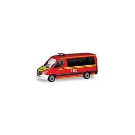 Herpa - Mercedes-Benz Sprinter Passenger Van - Assembled - Fire ...