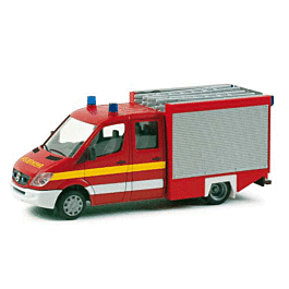 Herpa - Mercedes Sprinter Fire Truck w/Roll-Up Side Doors - Fire ...