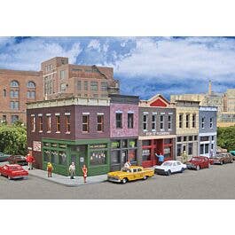 Walthers - Merchant's Row I - Kit - 7-1/2 x 3-1/2 x 2-5/16" 19 x 8.8 x ...