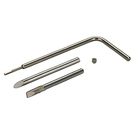 Mission - Micro Chisel - 2mm Tip Set; 1 Each Flat & Round Tip Blades ...