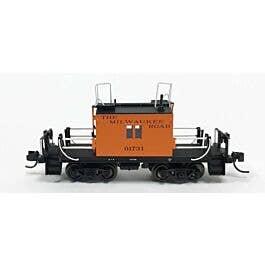 Fox Valley - Milwaukee Road Transfer Caboose - Ready to Run - Milwaukee ...