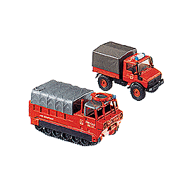 Roco - Mini-Tanks Military Modern US Army - Fire Dept. Vehicle Set - M ...
