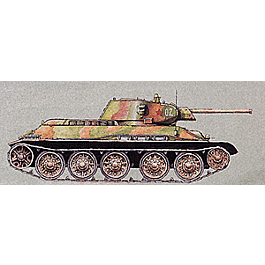 Roco - Mini-Tanks Military Soviet Union WWII Battle Tanks - T34/76 ...
