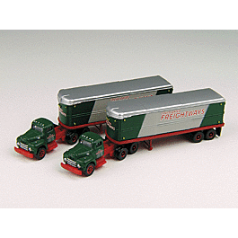 CMW - Mini Metals 32' Aerovan Tractor/Trailer Sets; International R-190 ...