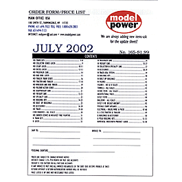 Model Pwr - Model Power Price List - 490-165