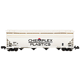 Atlas - Modern ACF 4-Bay Centerflow Hopper - Chemplex Plastics - 150-3962