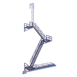Walthers - Modern Fire Escape - Kit - 933-3736