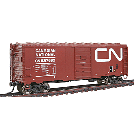 Intermount Modified Aar 40 Boxcar W 4 4 Improved Drednaught End