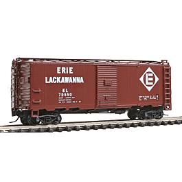 Intermount - Modified AAR 40' Boxcar w/4-4 Improved Drednaught End ...