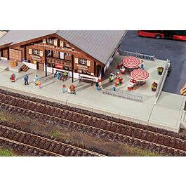 Faller - Modular Platform Base Plates w/Stairs - Kit - 272-120206