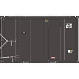 Atlas Trnm - Municipal Solid Waste (MSW) Container 4-Pack - Assembled ...