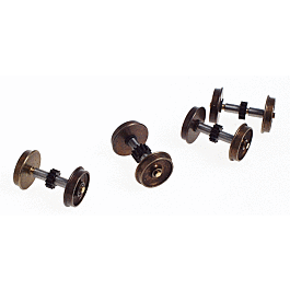NWSL - Nickel Silver Wheelsets w/KMT 13T Gear - 40"/110 HO Diesels - 53 ...